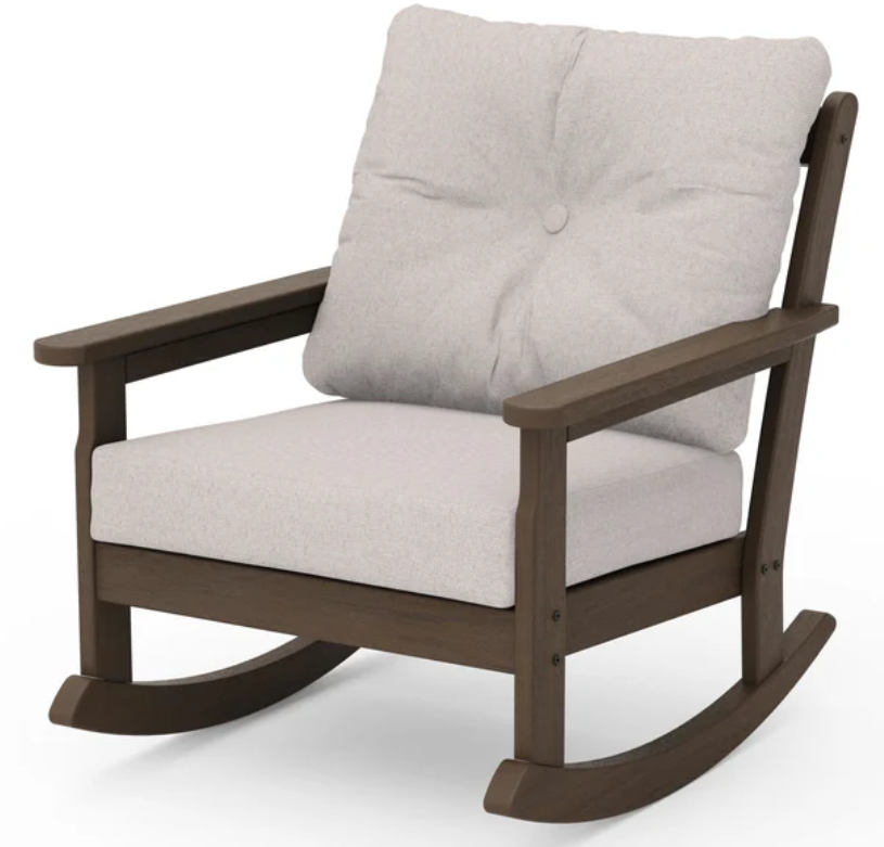 POLYWOOD Select Vineyard Deep Seating Rocking 5-Piece Group – American ...