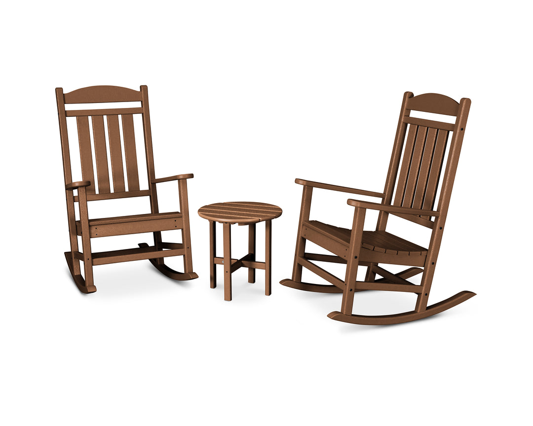 POLYWOOD® Presidential 3-Piece Rocker Set – American Backyard